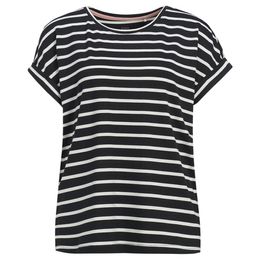 Gina Benotti Damen T-Shirt mit fixierten Turn-ups