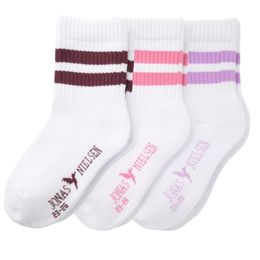 Topolino 3 Paar M&auml;dchen Socken mit Streifen