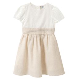 Topolino M&auml;dchen Kleid mit Leinen