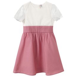 Topolino M&auml;dchen Kleid mit Leinen