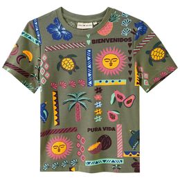 Topolino Jungen T-Shirt mit Allover-Print