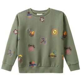 Topolino Jungen Sweatshirt mit Allover-Stickerei