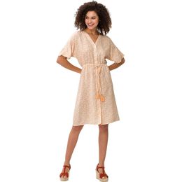 Heine Kleid in Beige - 76% | Gr&ouml;&szlig;e 46 | Damen-kleider