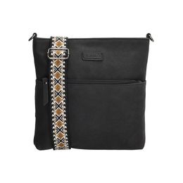 Beagles Umh&auml;ngetasche in Schwarz - (B)26 x (H)25 x (T)4 cm - 51% | Damen-taschen