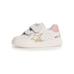 Naturino Leder-Sneakers "Pinn" in Wei&szlig; - 45% | Gr&ouml;&szlig;e 24 | Babysneakers