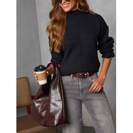 Milan Kiss Pullover in Schwarz - 63% | Gr&ouml;&szlig;e S | Damen-pullover-cardigans