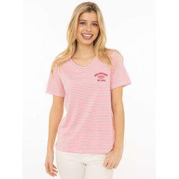 Zwillingsherz Shirt in Rosa - 35% | Gr&ouml;&szlig;e L | Damen-tops