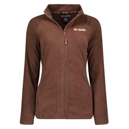 Canadian Peak Fleecejacke "Tugeak" in Braun - 63% | Gr&ouml;&szlig;e L | Damenjacken