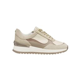 Geox Leder-Sneakers "Desya" in Beige - 55% | Gr&ouml;&szlig;e 41 | Damen-sneakers