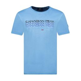 Canadian Peak Shirt "Jayeak" in Blau - 61% | Gr&ouml;&szlig;e L | Herren-plussize