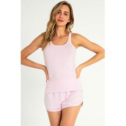 PJ Salvage Pyjama-Oberteil in Rosa - 57% | Gr&ouml;&szlig;e XL | Damen-loungewear