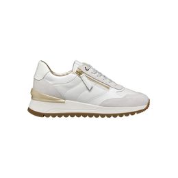 Geox Leder-Sneakers "Desya" in Wei&szlig; - 49% | Gr&ouml;&szlig;e 40 | Damen-sneakers