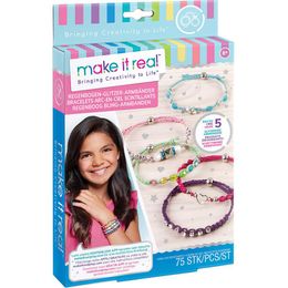 Make It Real Kreativset "Regenbogen Glitzer Armb&auml;nder" - ab 8 Jahren - 14% | Schulzubehoer