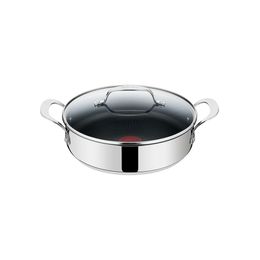 Jamie Oliver Servierpfanne "Jo" in Silber/ Schwarz - &Oslash; 25 cm - 42% | Kochgeschirr