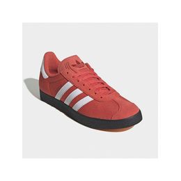 Adidas Leder-Sneakers "Gazelle" in Orange - 40% | Gr&ouml;&szlig;e 40,5 | Damen-sneakers