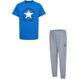 Converse 2tlg. Outfit in Hellblau/ Grau - 40% | Gr&ouml;&szlig;e 110/116 | Kinder-oberteile