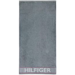 Tommy Hilfiger Handtuch Degree, Grau, Textil, 50x100 cm, Badtextilien, Handt&uuml;cher