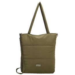 Beagles Schultertasche "Calvia" in Khaki - (B)33 x (H)34 x (T)9 cm - 37% | Damen-taschen