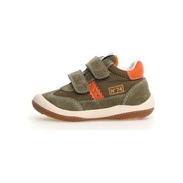 Naturino Leder-Sneakers "Go" in Khaki - 52% | Gr&ouml;&szlig;e 23 | Babysneakers