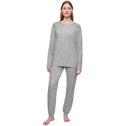 Triumph Pyjama in Grau - 52% | Gr&ouml;&szlig;e 40 | Damen-loungewear