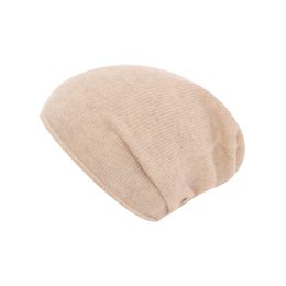 Zwillingsherz Kaschmir-Beanie in Beige - 45% | Damen-muetzen-caps