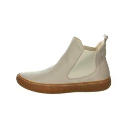 Think! Leder-Chelsea-Boots in Creme - 64% | Gr&ouml;&szlig;e 40 | Stiefeletten