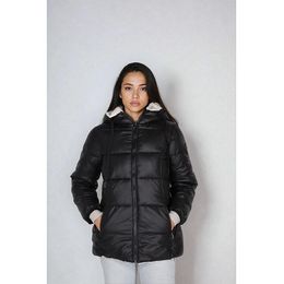 Steve Madden Winterjacke in Schwarz - 69% | Gr&ouml;&szlig;e L | Damenjacken
