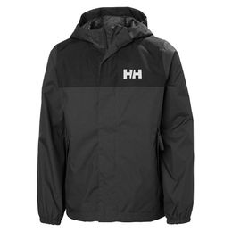 Helly Hansen Regenjacke "Vancouver" in Schwarz - 45% | Gr&ouml;&szlig;e 134 | Kinder-outdoor-jacken