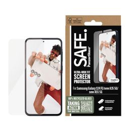 SAFE by PanzerGlass Displayschutzglas &raquo;Ultra-Wide Fit Screen Protector&laquo; f&uuml;r Samsung Galaxy S24 FE 5G;Samsung Galaxy A36 5G;Samsung Galaxy A56 5G 