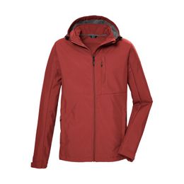 Killtec Herren Softshelljacke &raquo;KOS 103 MN SFTSHLL JCKT&laquo; Atmungsaktive, wind- und wasserabweisende Softshelljacke rot 3XL