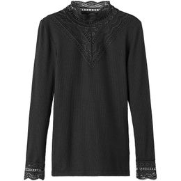 name it M&auml;dchen Langarmshirt &raquo;NKFNURI LS XSL TOP&laquo; schwarz 110/116