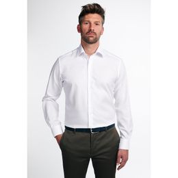 Eterna Herren Langarmhemd &raquo;MODERN FIT&laquo; NON IRON (b&uuml;gelfrei) wei&szlig; 46, Normalgr&ouml;&szlig;en
