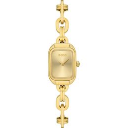 BOSS Damen BOSS Quarzuhr &raquo;HAILEY&laquo; Damenuhr, Armbanduhr, analog, Edelstahlarmband gold