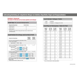 Garesa Gardinenstange &raquo;Palmi&laquo; &Oslash; 28 mm 1 l&auml;ufig-l&auml;ufig Wunschma&szlig;l&auml;nge Vorhanggarnitur, Kunststoff, verl&auml;ngerbar, mit Ringe/2 Lauf Gleiter schwarz 