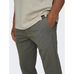 Only & Sons Only & Sons Herren ONLY & SONS Chinohose &raquo;ONSMARK SLIM HERRINGBONE 2911 PANT NOOS&laquo; braun 30, L&auml;nge 34