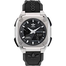 adidas originals Herren adidas originals Chronograph &raquo;CITY TECH ONE&laquo; Armbanduhr, Quarzuhr, Herrenuhr, analog, digital schwarz