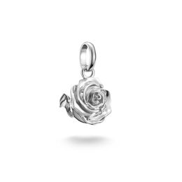 Thomas Sabo Damen Thomas Sabo Charm-Einh&auml;nger &raquo;Charm Rose - Connect&laquo; silber