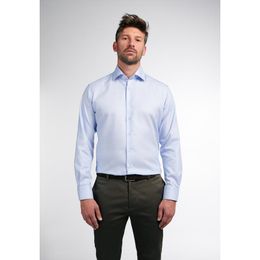 Eterna Herren Langarmhemd &raquo;MODERN FIT&laquo; NON IRON (b&uuml;gelfrei) blau 38, Normalgr&ouml;&szlig;en
