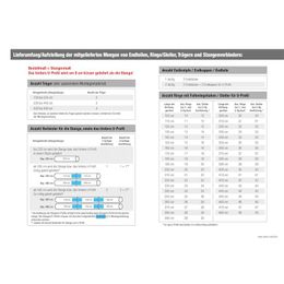 Garesa Gardinenstange &raquo;Palmi&laquo; &Oslash; 28 mm 1 l&auml;ufig-l&auml;ufig Wunschma&szlig;l&auml;nge Vorhanggarnitur, Kunststoff, verl&auml;ngerbar, mit Ringe/2 Lauf Gleiter schwarz 