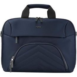 Hama Laptoptasche &raquo;Laptoptasche f&uuml;r 15,6" - 16,2" (Tragegurt, Tabletfach, 3 extra F&auml;cher)&laquo; blau Polyester Schultertasche oder Handtasche: gepolsterter 