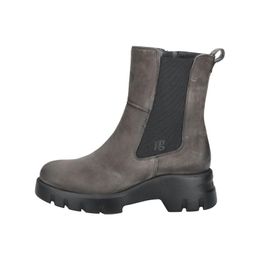 Paul Green Damen Stiefelette &raquo; Stiefelette Nubukleder/Textil&laquo; grau 36