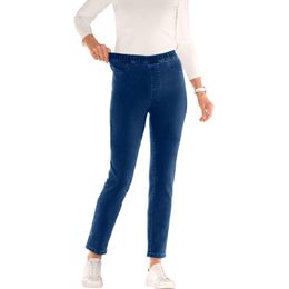 CR&Eacute;ATION L Damen Schlupfjeans in dezenter Waschung blue-stone-washed Gr&ouml;&szlig;e 20