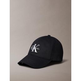 Calvin Klein Jeans Damen Baseball Cap &raquo;MONOLOGO EMBROIDERY BASEBALL HAT&laquo; Mit festem Schirm schwarz
