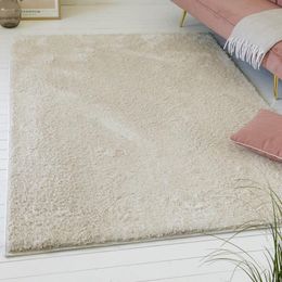 OTTO home Hochflor-Teppich &raquo;Nickolas, auch als L&auml;ufer erh&auml;ltlich&laquo; rechteckig 30 mm H&ouml;he Langflor, Shaggy, weicher Hochflor, uni farben, mit Glanz, 