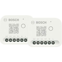 Bosch Schalter &raquo;Smart Home Licht-/Rollladensteuerung II 2er-Set&laquo; Packung, 2 Stk. tlg. wei&szlig; Flexibel steuerbar mit vorhandenem Schalter als auch per 