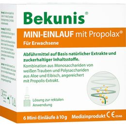Bekunis Mini-Einlauf mit Propolax Klistiere 6 St