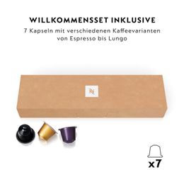 Nespresso Kapselmaschine &raquo;Essenza Mini EN85.R von DeLonghi, Red&laquo; inkl. Willkommenspaket mit 7 Kapseln rot Kapselmaschine