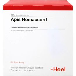 Heel Apis Homaccord Ampullen 100 St