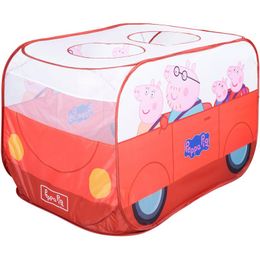 Roba Spielzelt &raquo;Peppa Pig Pop Up Spielbus&laquo; rot Polyester