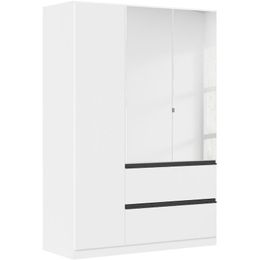 Rauch Dreht&uuml;renschrank &raquo;Kleiderschrank Schrank Garderobe COSTA in den Breiten 91/136/181 cm&laquo; in 3 Ausstattungen BASIC/CLASSIC/PREMIUM, mit Spiegel, 